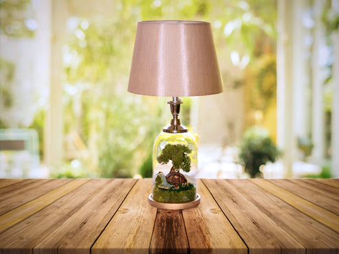 Hobbit Table lamp | Glass Cloche lamp | Lord of The Rings lamp ...