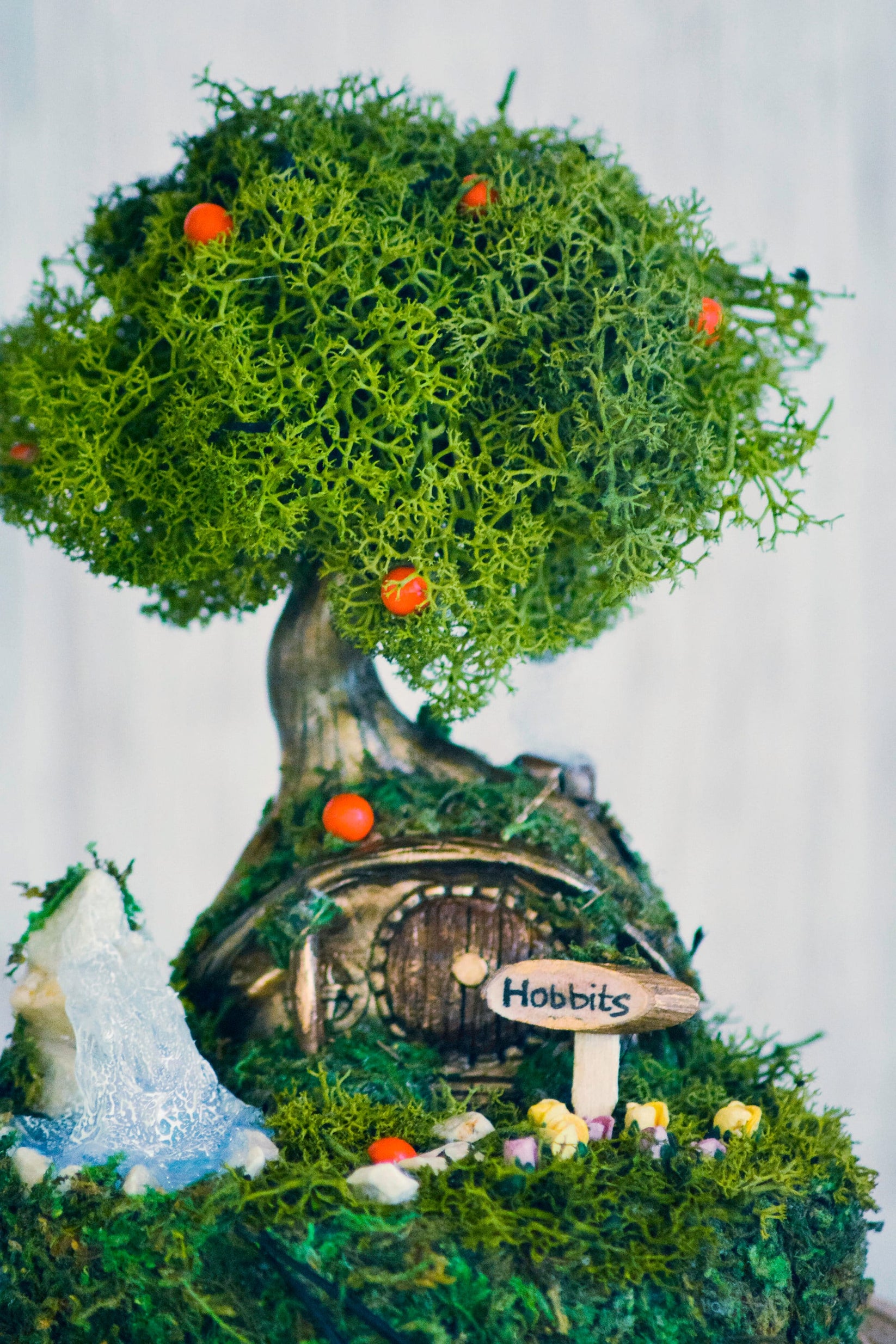 Hobbit Table lamp | Glass Cloche lamp | Lord of The Rings lamp ...